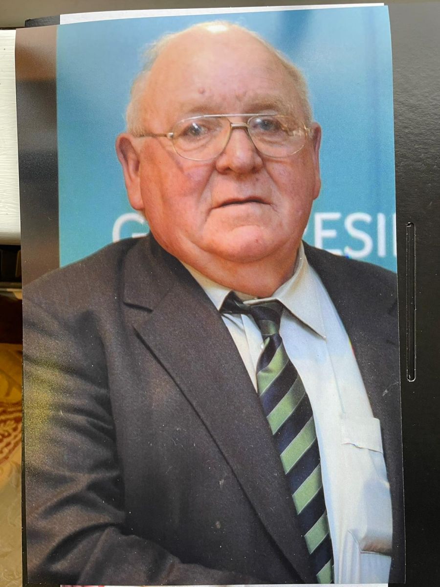 The death has occurred of LV (Liam Vincent) Conway, Straboe, Tullow ...